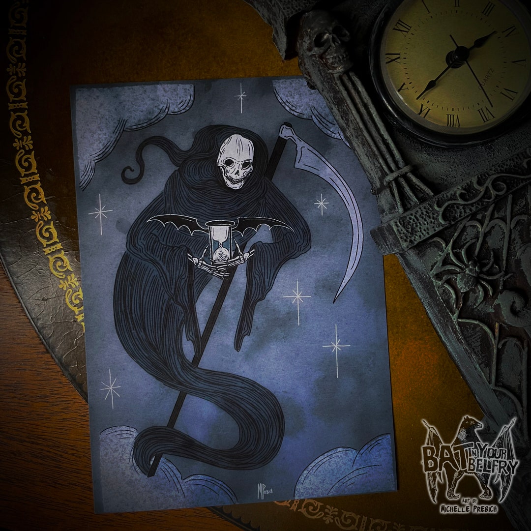 Father Time Fine Art Print - Etsy