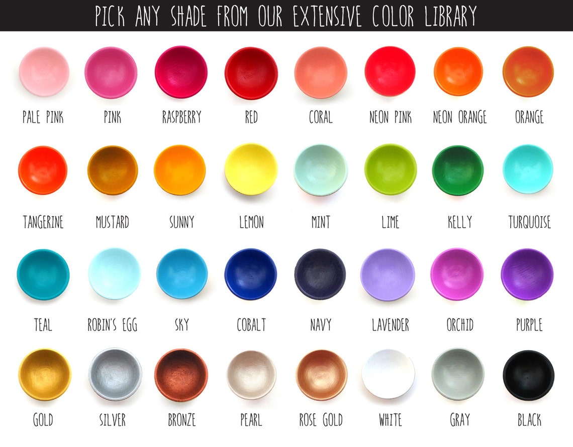 PICK YOUR COLOR: Wood Jewelry Box Trinket Box Round Wood | Etsy