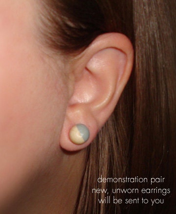 Neon earring set neon pink earrings neon orange earrings | Etsy