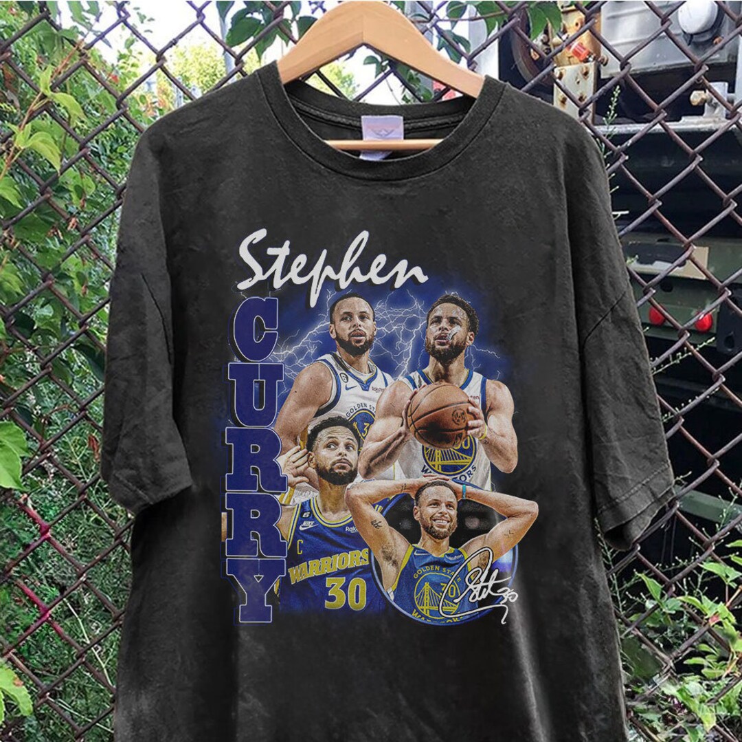 Vintage 90s Graphic Style Stephen Curry T-shirt, Stephen Curry Shirt ...