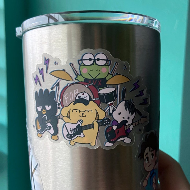 Fall Out Boy San-style 3in Sticker - Etsy