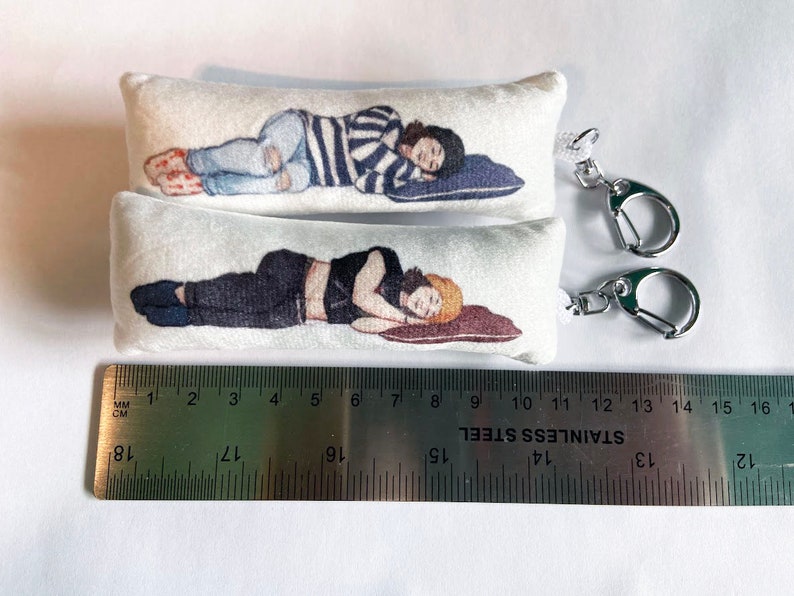 Waterparks 10cm Body Pillow Plush Keychain - Etsy