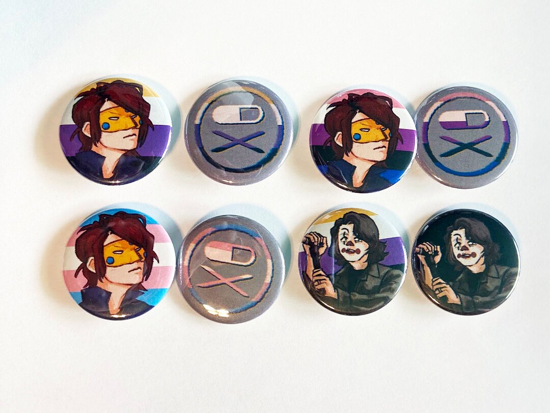Gerard Way / Party Poison Gender Pride 1.5in Button Pins - Etsy