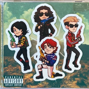My Chemical Romance Killjoys Sticker Set - Etsy