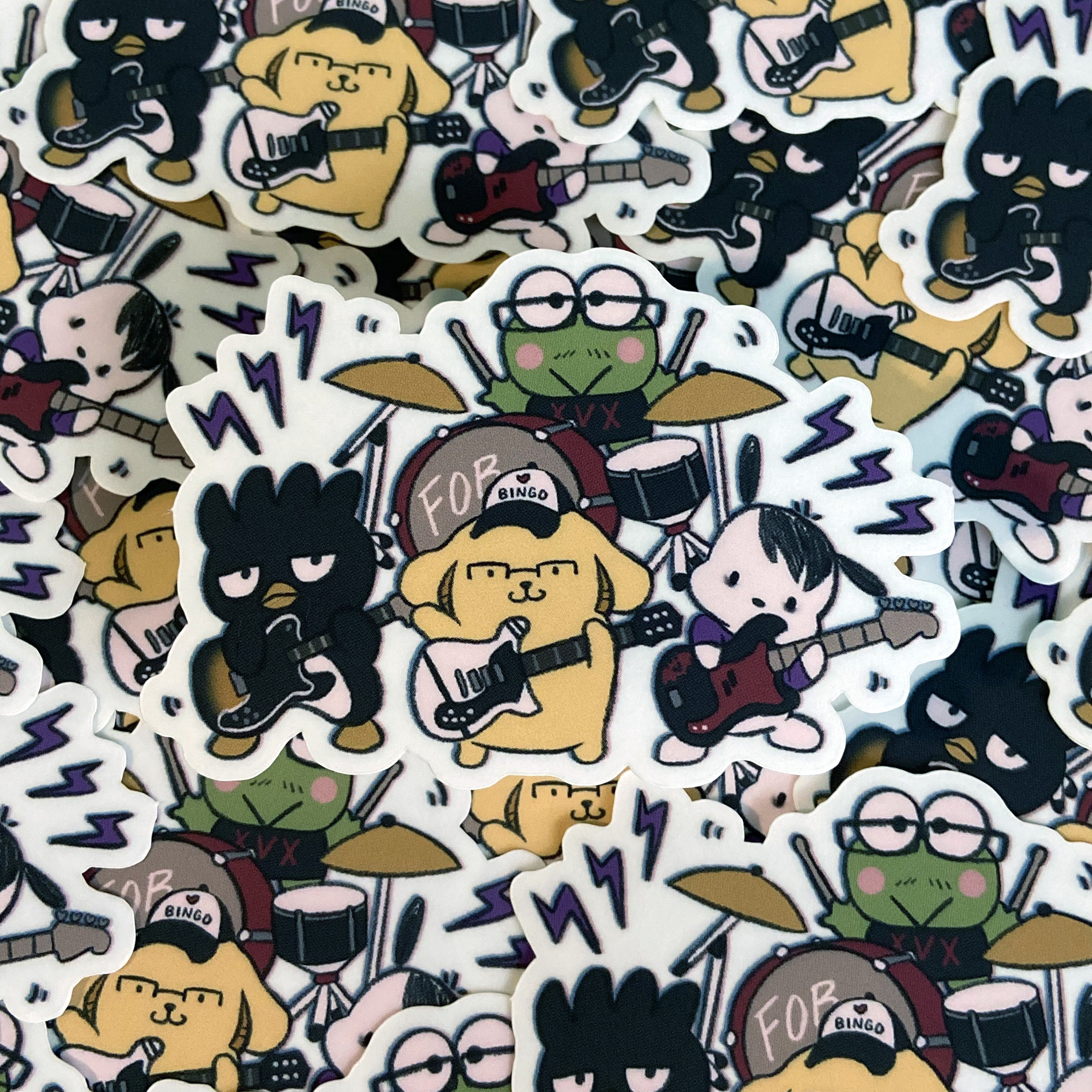 Fall Out Boy San-style 3in Sticker - Etsy