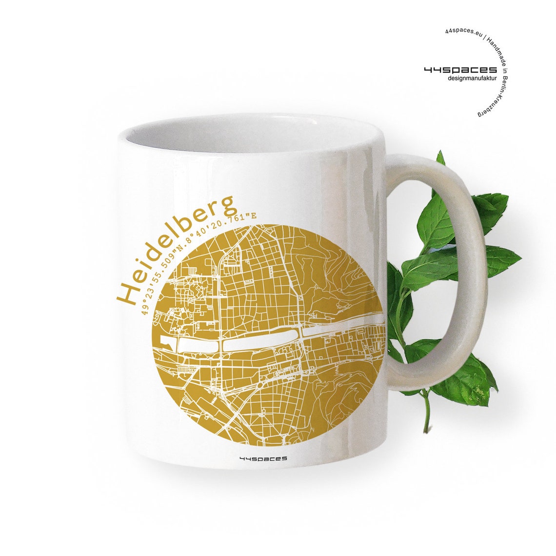 HEIDELBERG City Map Coffee Cup, Ceramic Mug as a Present, Decor or ...