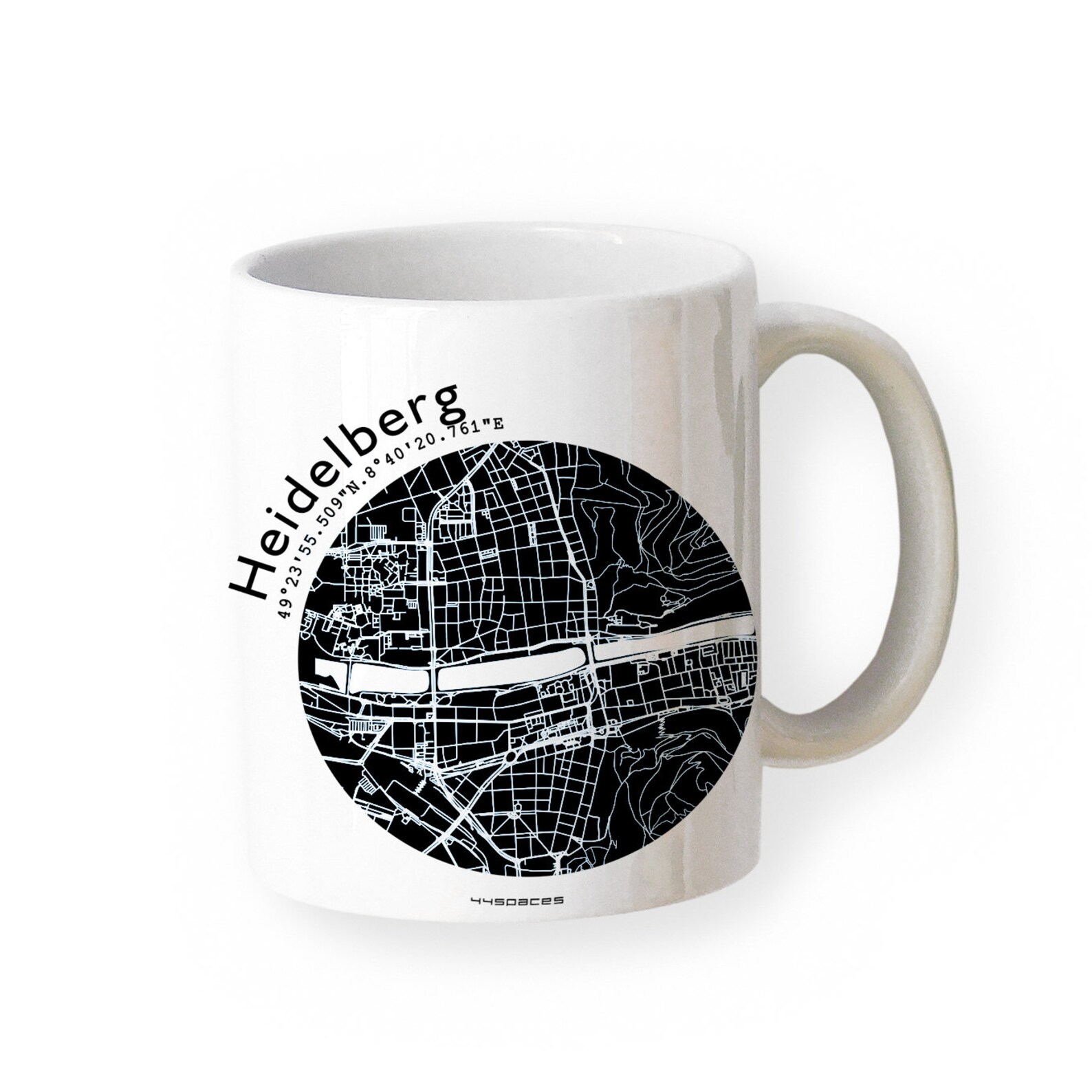 HEIDELBERG City Map Coffee Cup, Ceramic Mug as a Present, Decor or ...