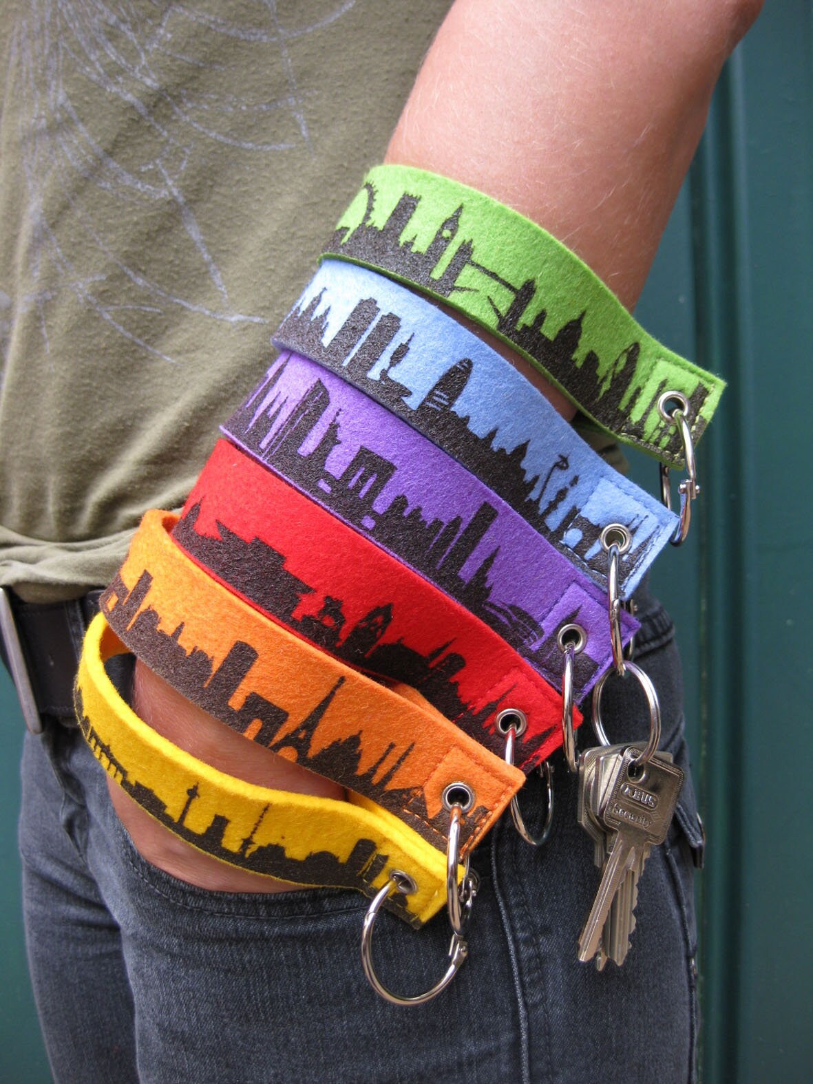 ISTANBUL Keychain Keyring Istanbul Keyfob Felt Unique - Etsy