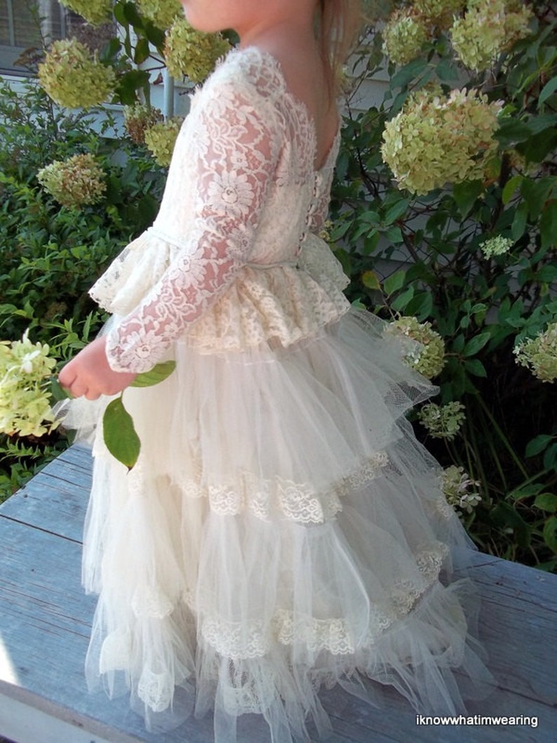 Vintage Miniature Bride Dress - Etsy