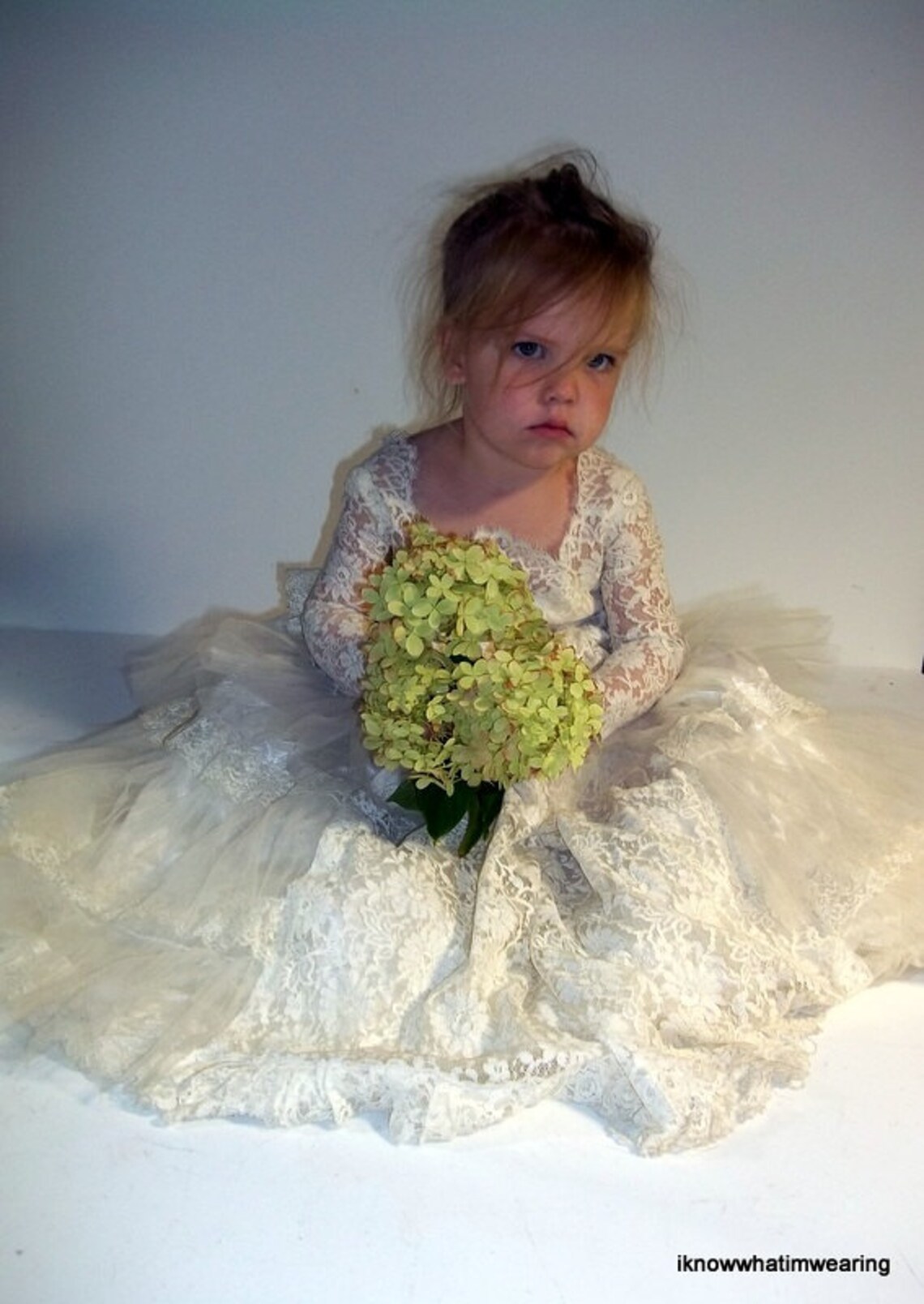 Vintage Miniature Bride Dress - Etsy