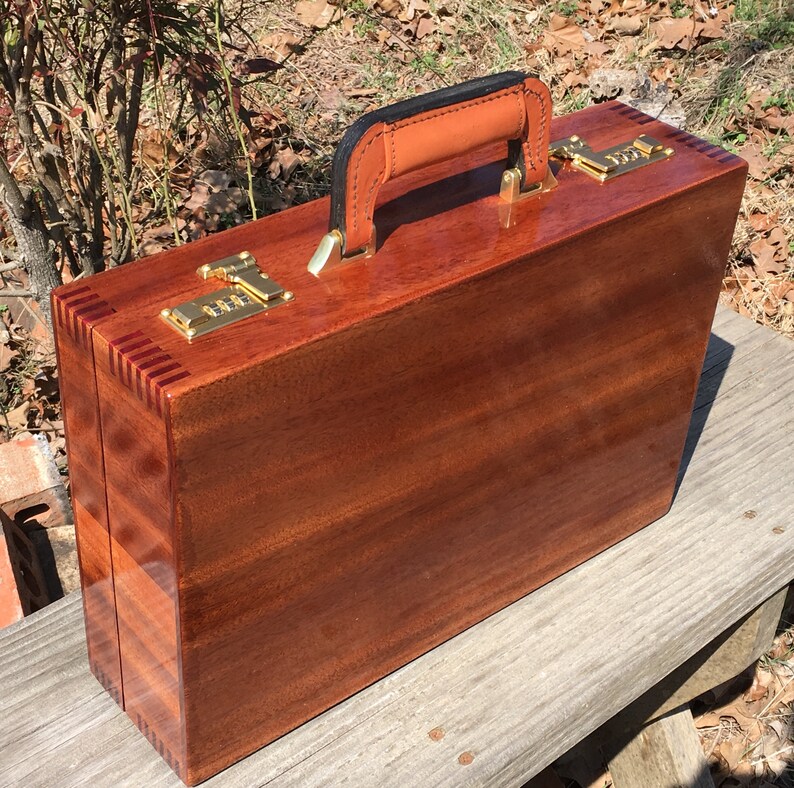 Ribbon Mahogany Case | Etsy