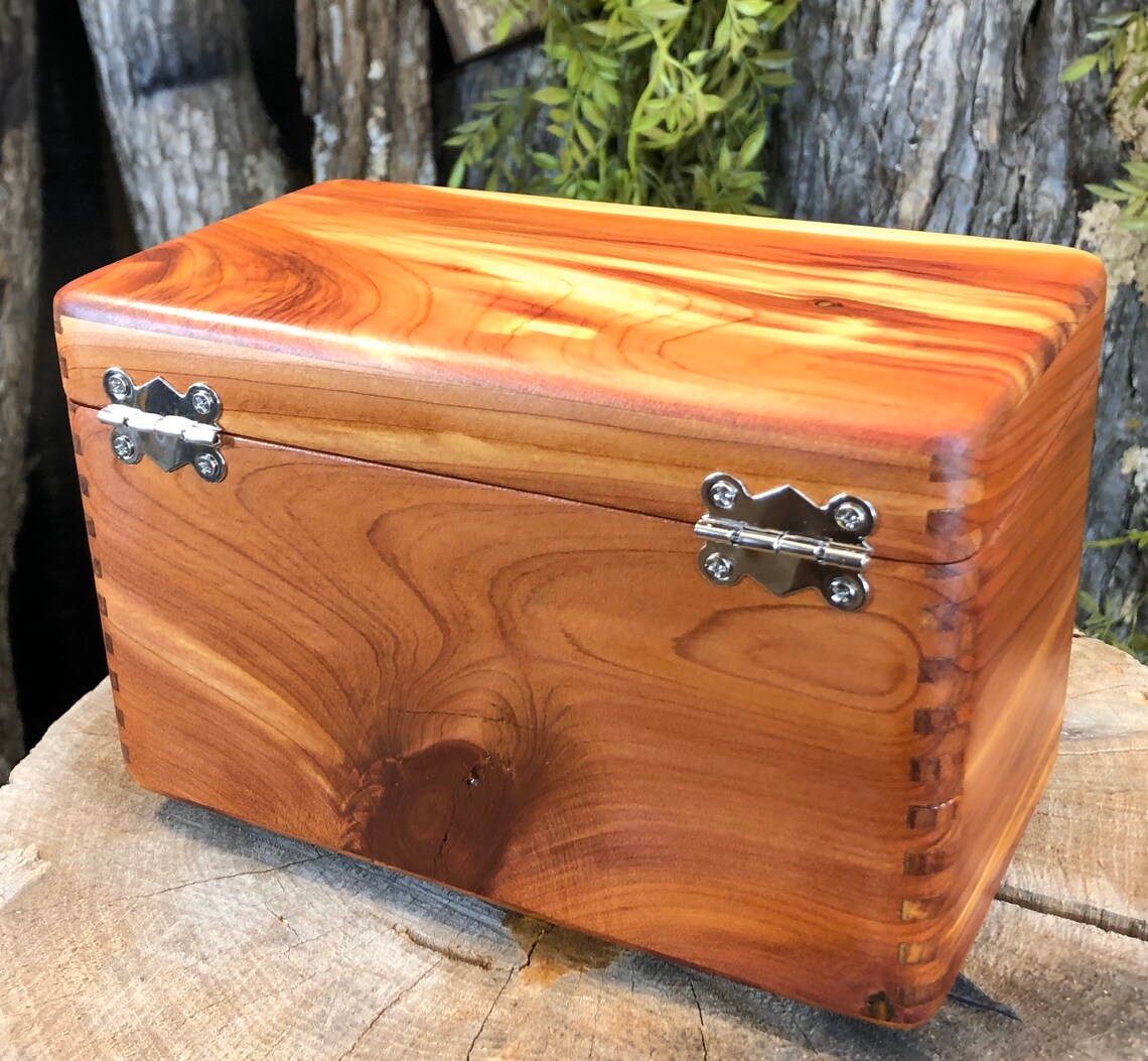 In-stock: Small Aromatic Cedar Wood Box | Etsy