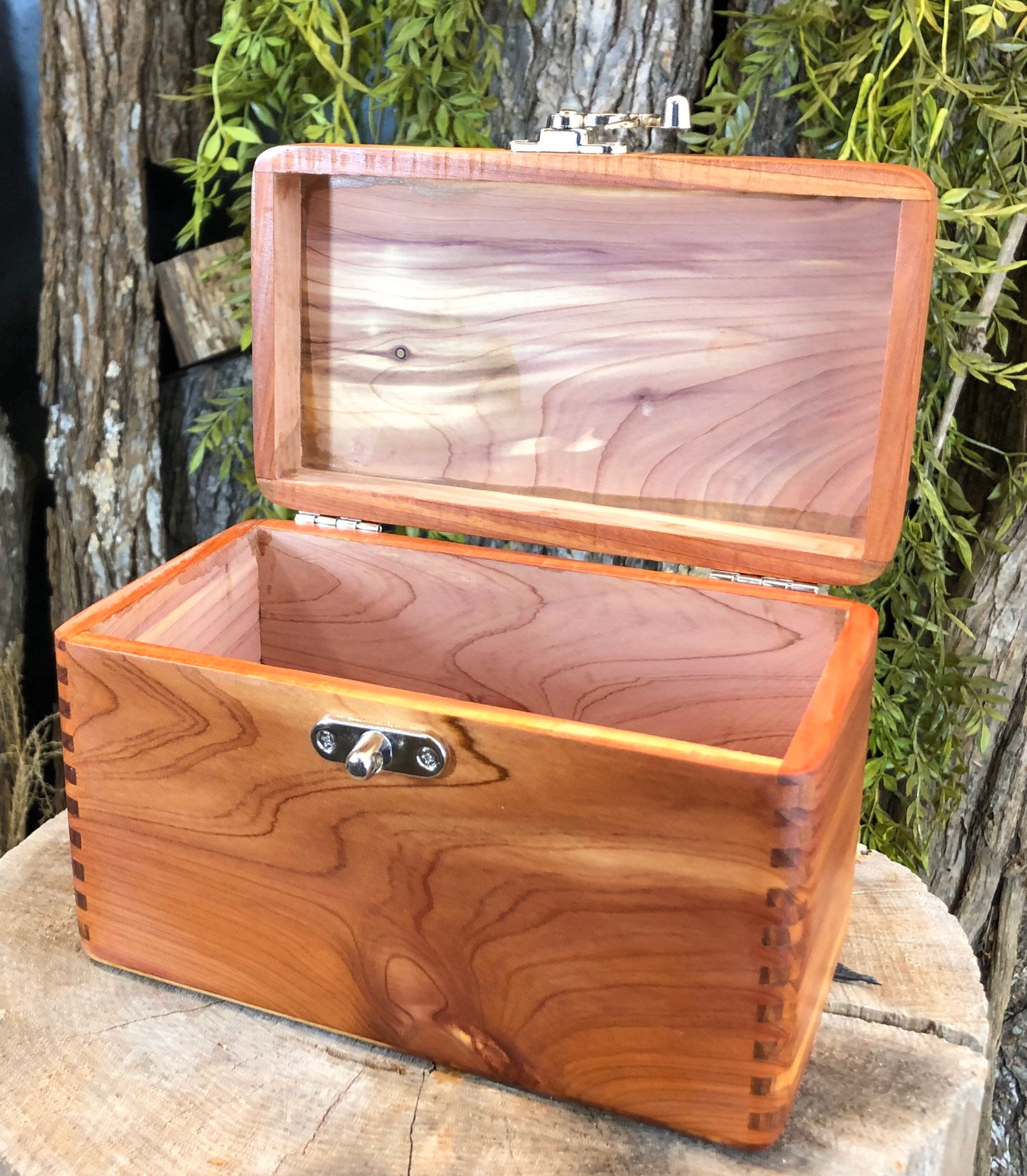In-stock: Small Aromatic Cedar Wood Box | Etsy