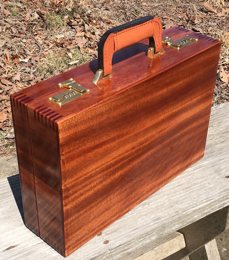 Ribbon Mahogany Case | Etsy