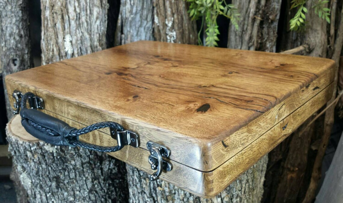 Custom Lapdesk Box Made of Rustic Wood. - Etsy
