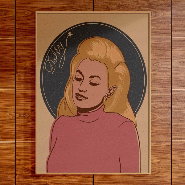 Dolly Parton Line Art - Etsy