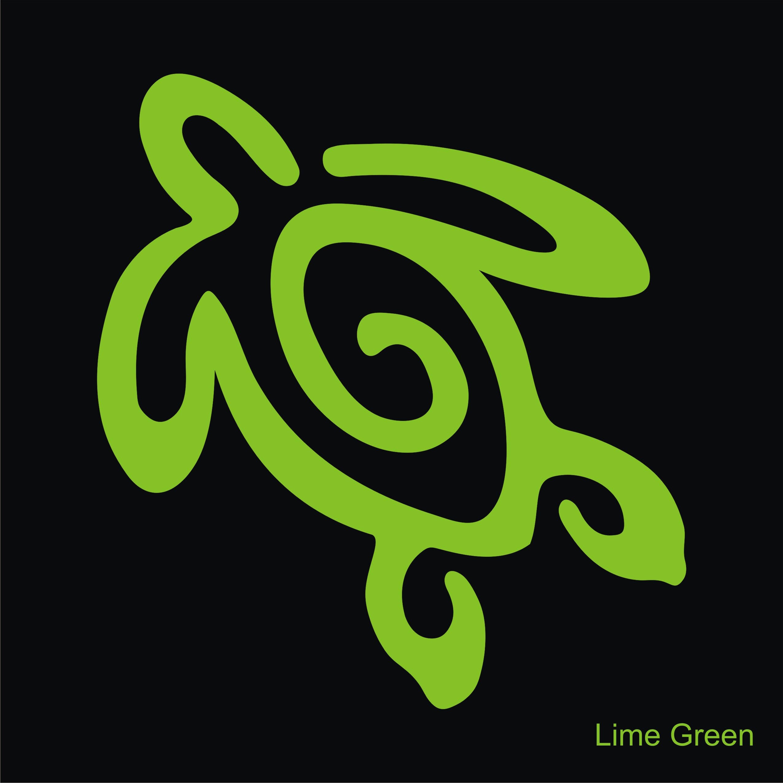 Ryott Designs Swirl Turtle Decal - Etsy