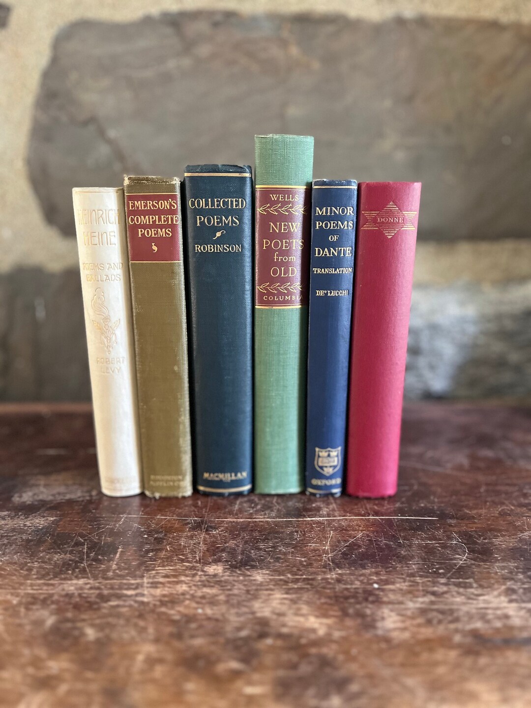 Poetry Miscellany - Cloth Bindings - Book Bundle in Six Volumes - Book ...