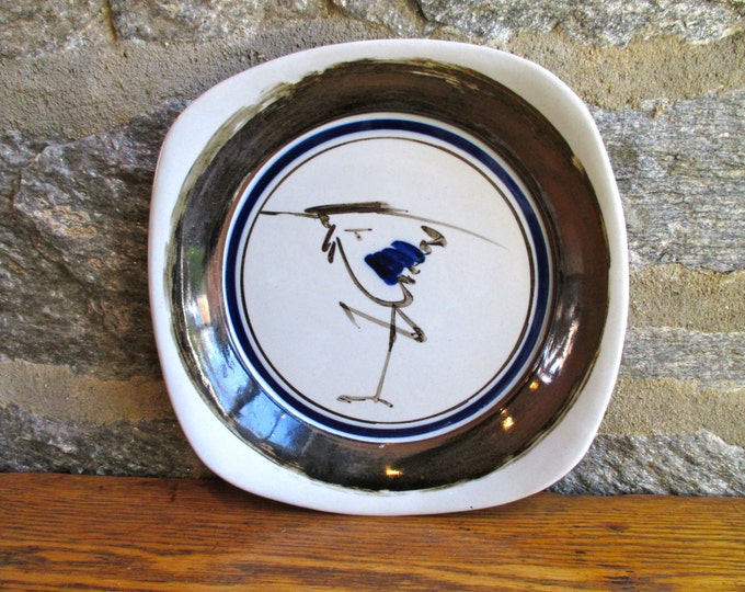 Vintage Niels Refsgaard for Dansk Large Heron Platter - Etsy