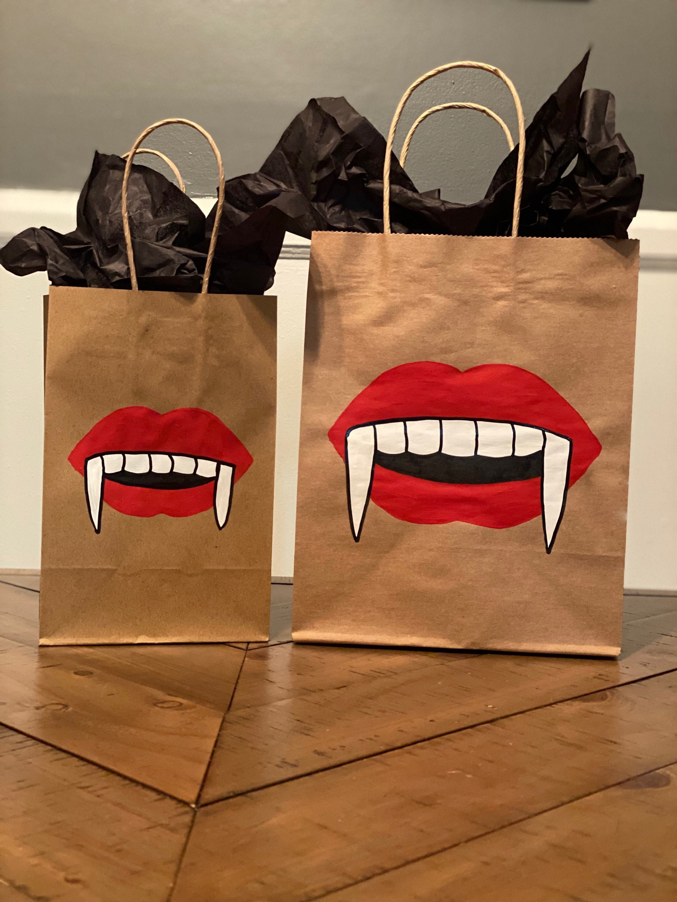 Vampire Treat or Gift Bags - Etsy