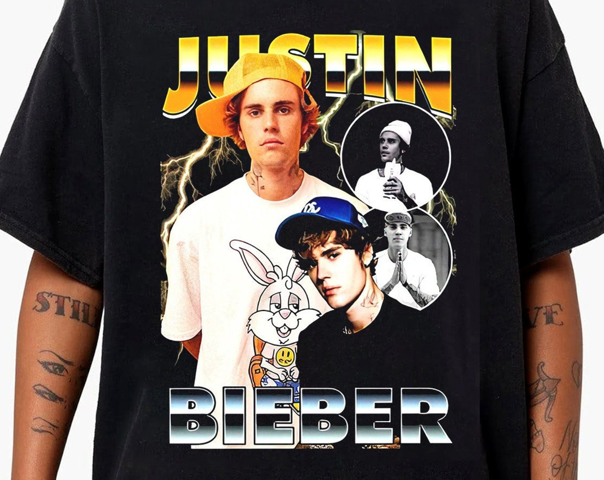 Justin Bieber Justice World Tour Tshirt