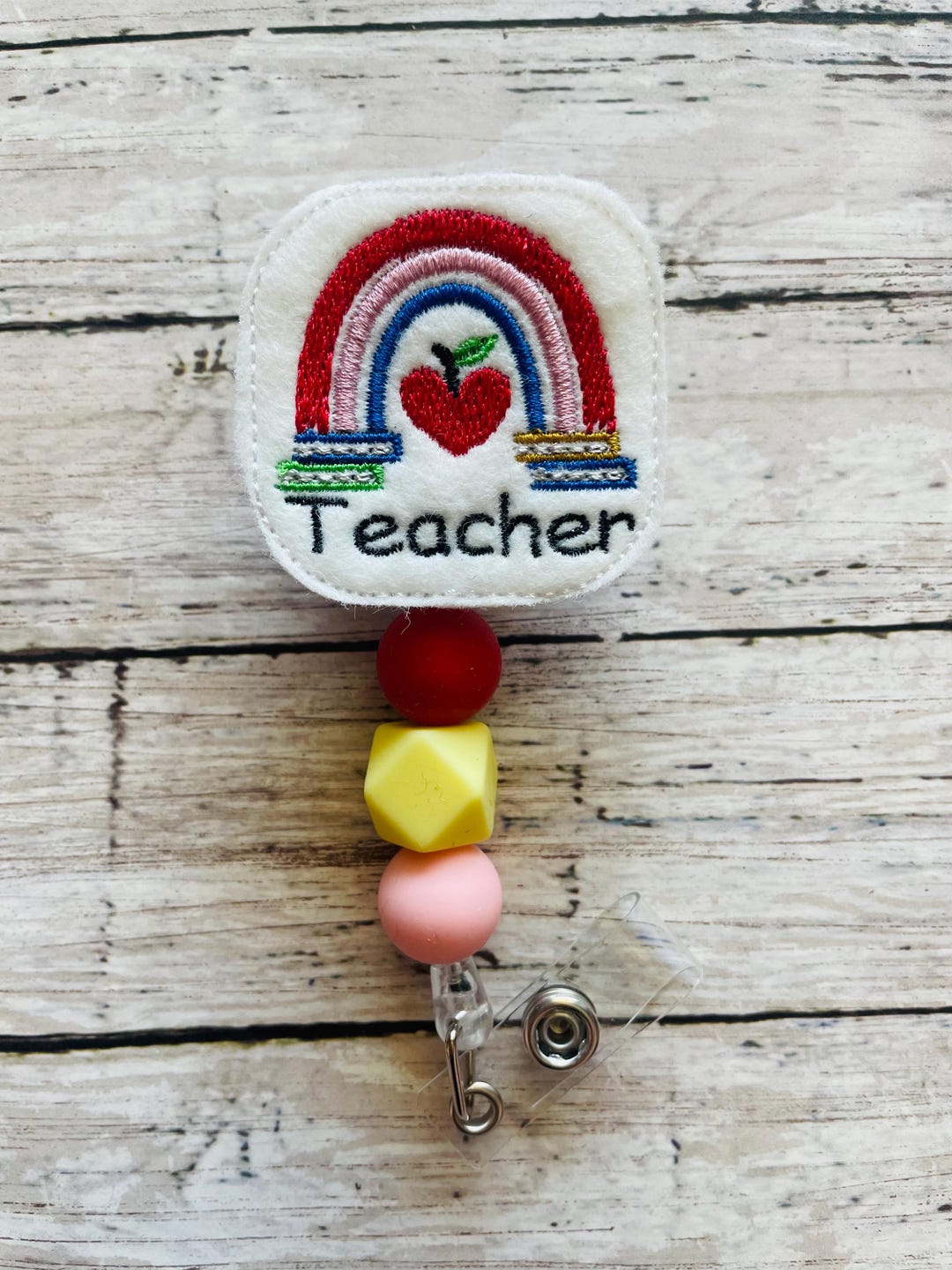 Teacher Badge Reel, Teacher Badge Reels, School Badge Reel, Badge Reel ...