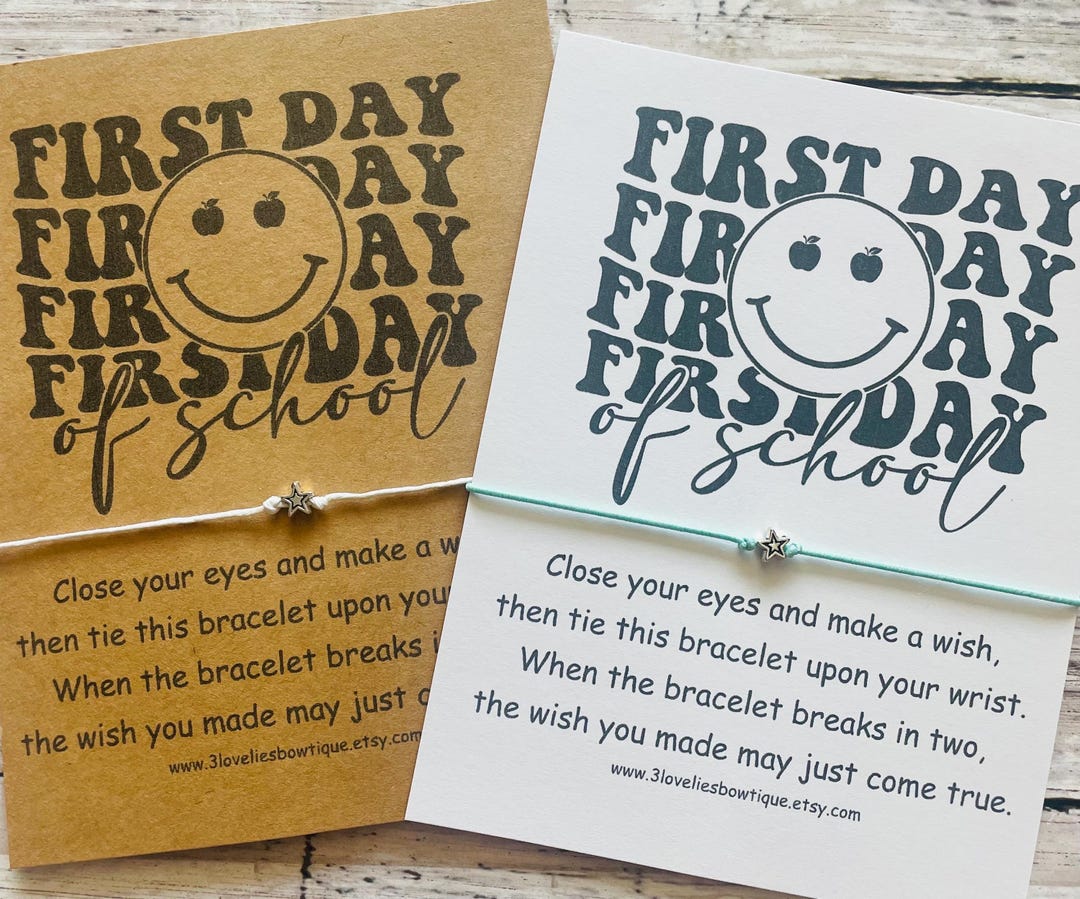 Back to School Gift, 1st Day of School Gift, Back to School, Class Gift ...