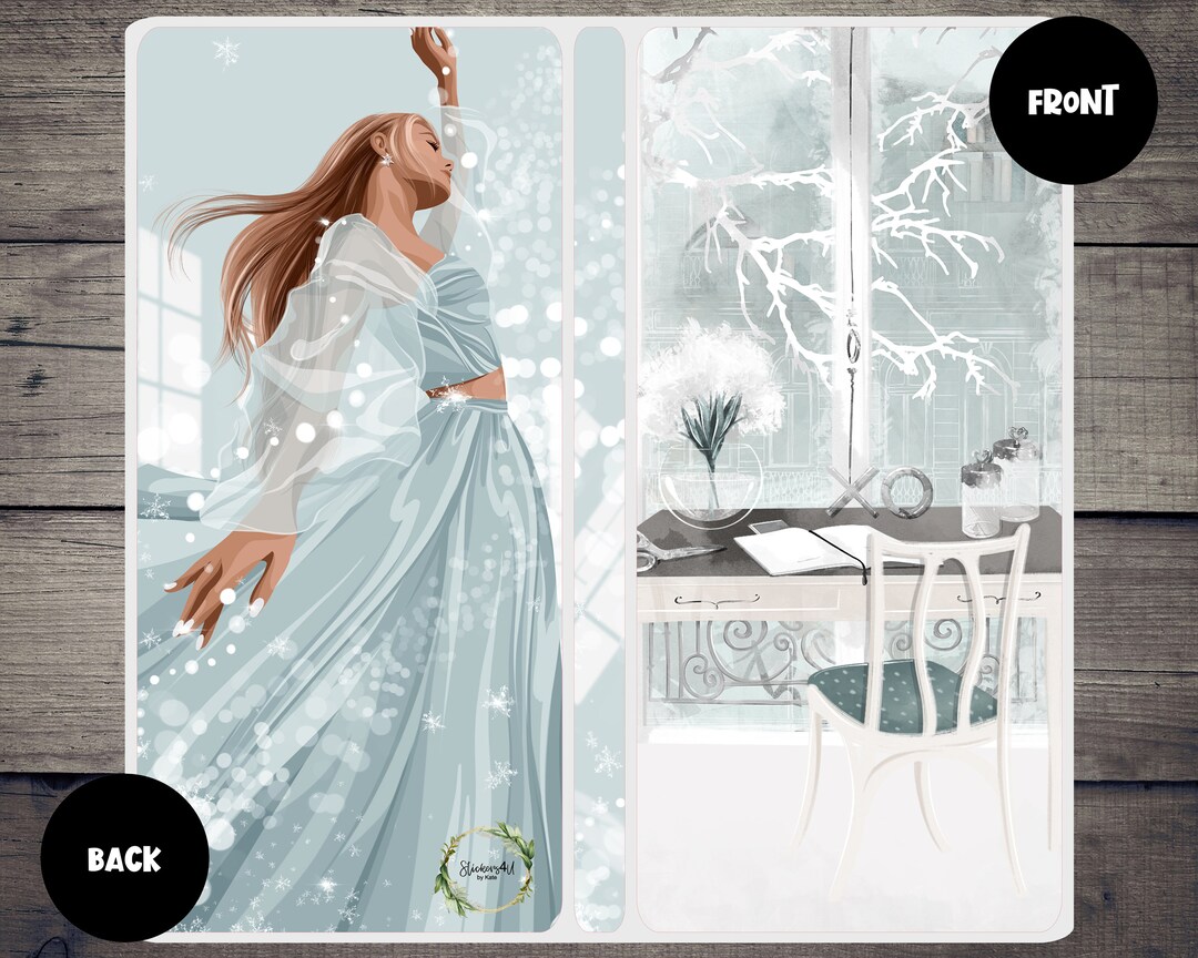 Fairy Small Vinyl Sticker Album | Die Cuts Storage | Holographic ...