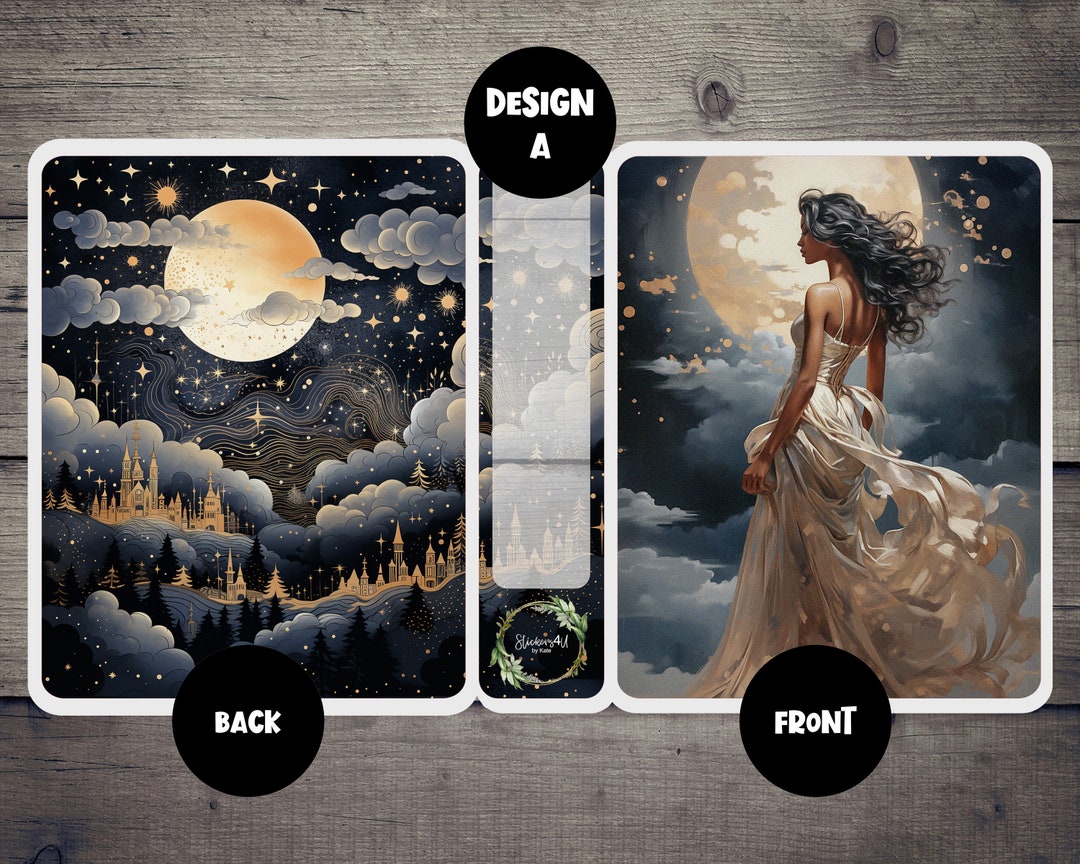 Celestial Moon Girl Sticker Album | Large | Small Sticker Storage ...
