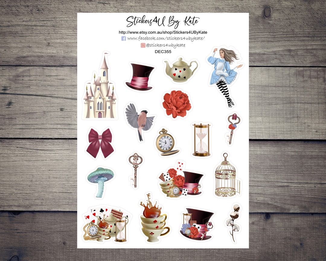 Alice in Wonderland Clipart | Alice in Wonderland Decorative Planner ...