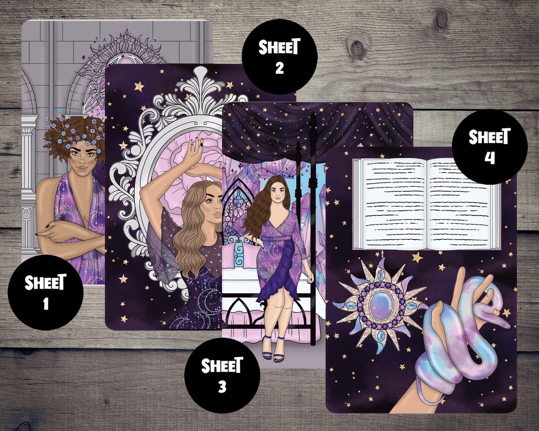 Mystic Celestial Planner Dashboard H Planner, A5, B6,personal Planner ...