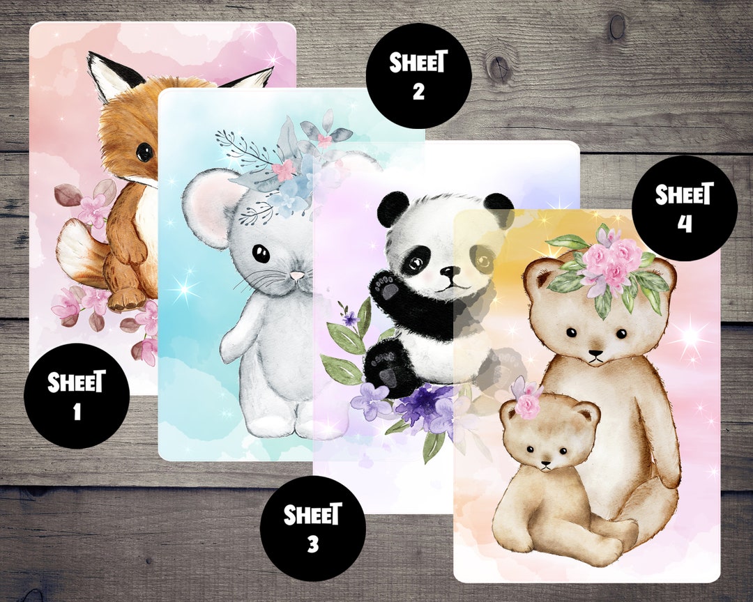 Cute Animal Vol 1 Planner Dashboard | A5, B6 and Personal Planner ...