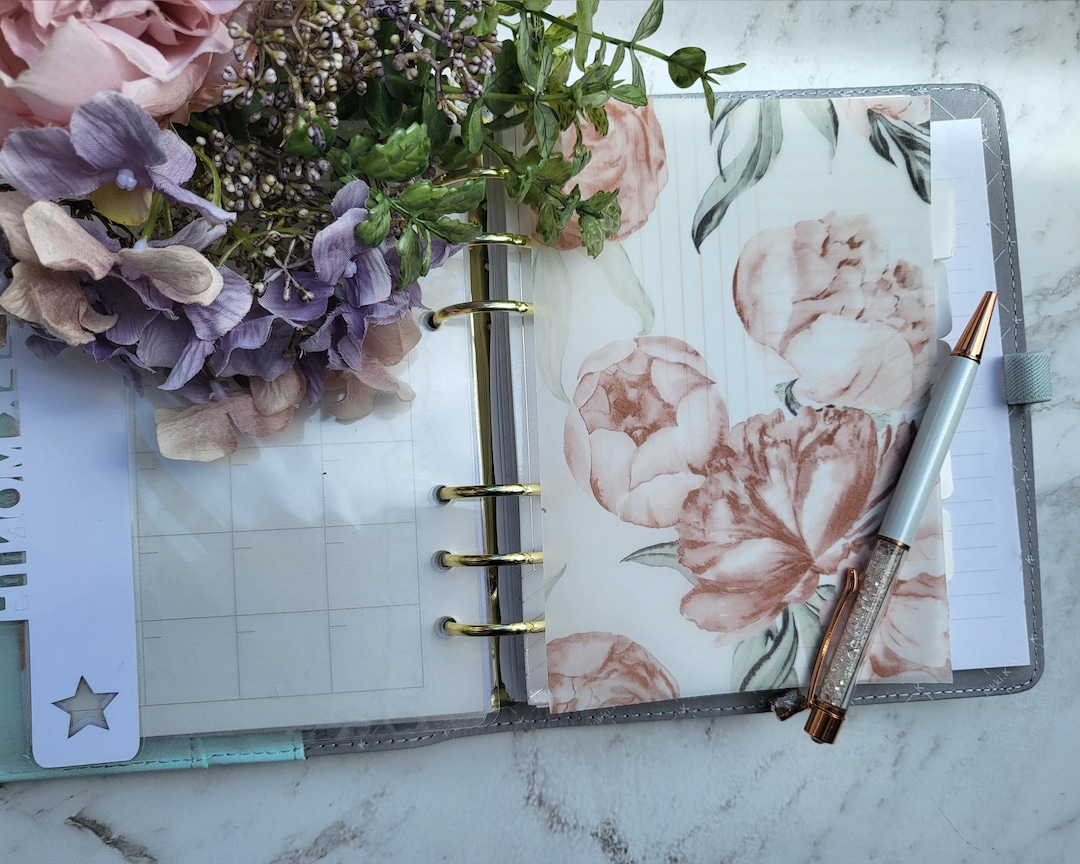 Vellum Dashboards | Personal Size | B6 Planner Dashboards for Ring ...