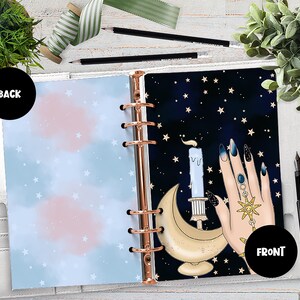 Celestial Planner Dashboard A5, B6 and Personal Planner Dashboard for ...