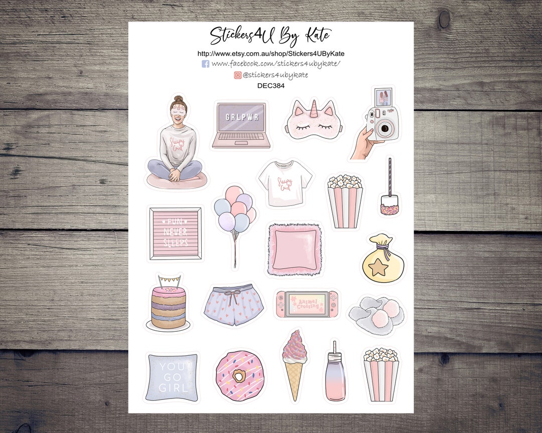 Cozy Game Night Clipart | Cozy Game Night Decorative Planner Sticker ...