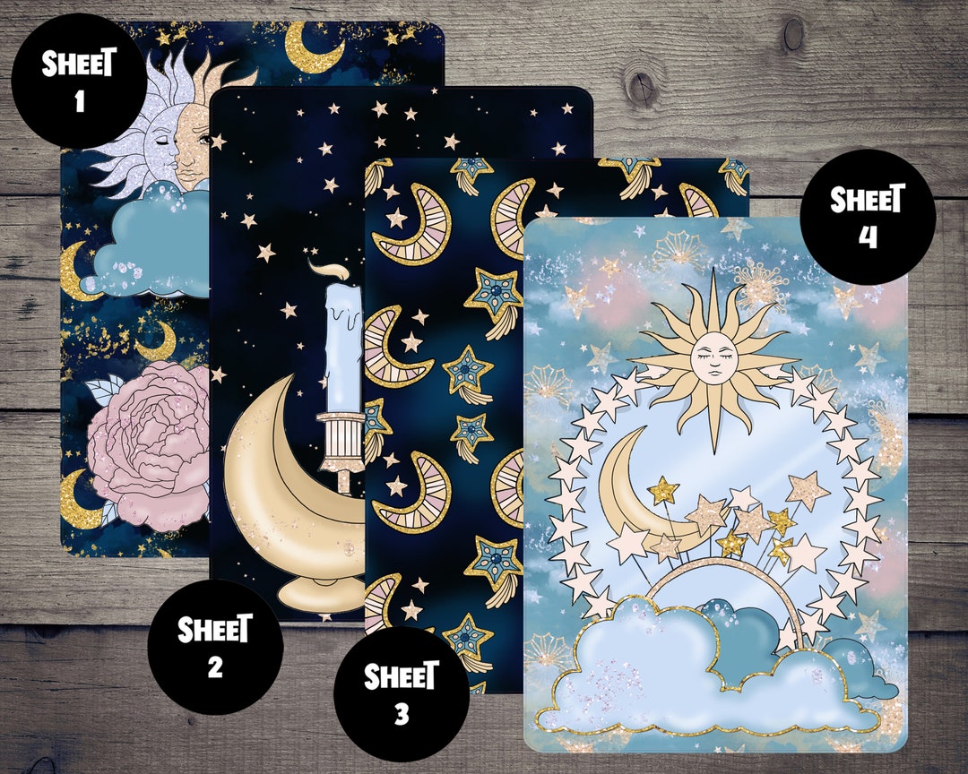 Celestial Planner Dashboard | A5, B6 and Personal Planner Dashboard for ...