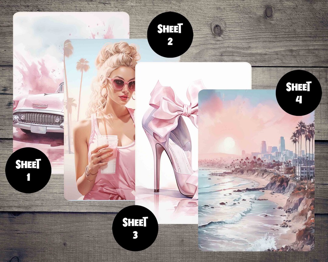 Summer Movie Princess Vol 2 Planner Dashboard | A5, B6 and Personal ...