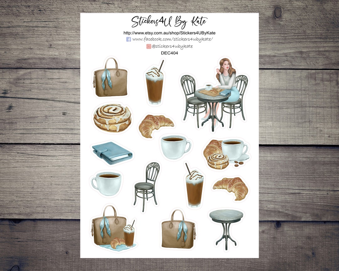Coffee Date Clipart Coffee Date Decorative Planner Sticker Erin Condren ...