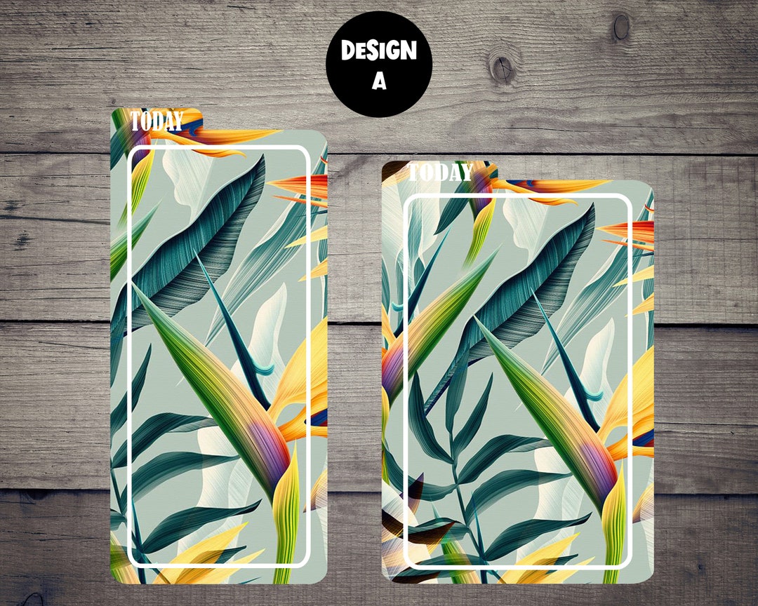 Tropical Plant | TN | Hobonichi Pencil Board for Hobo Weeks | Hobo ...