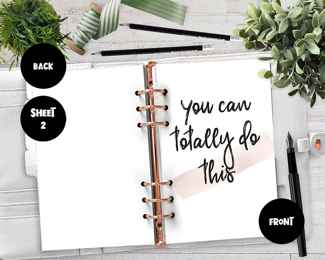 Sparkly and Glamour Dashboard | Happy Planner, A5, B6,personal Planner ...