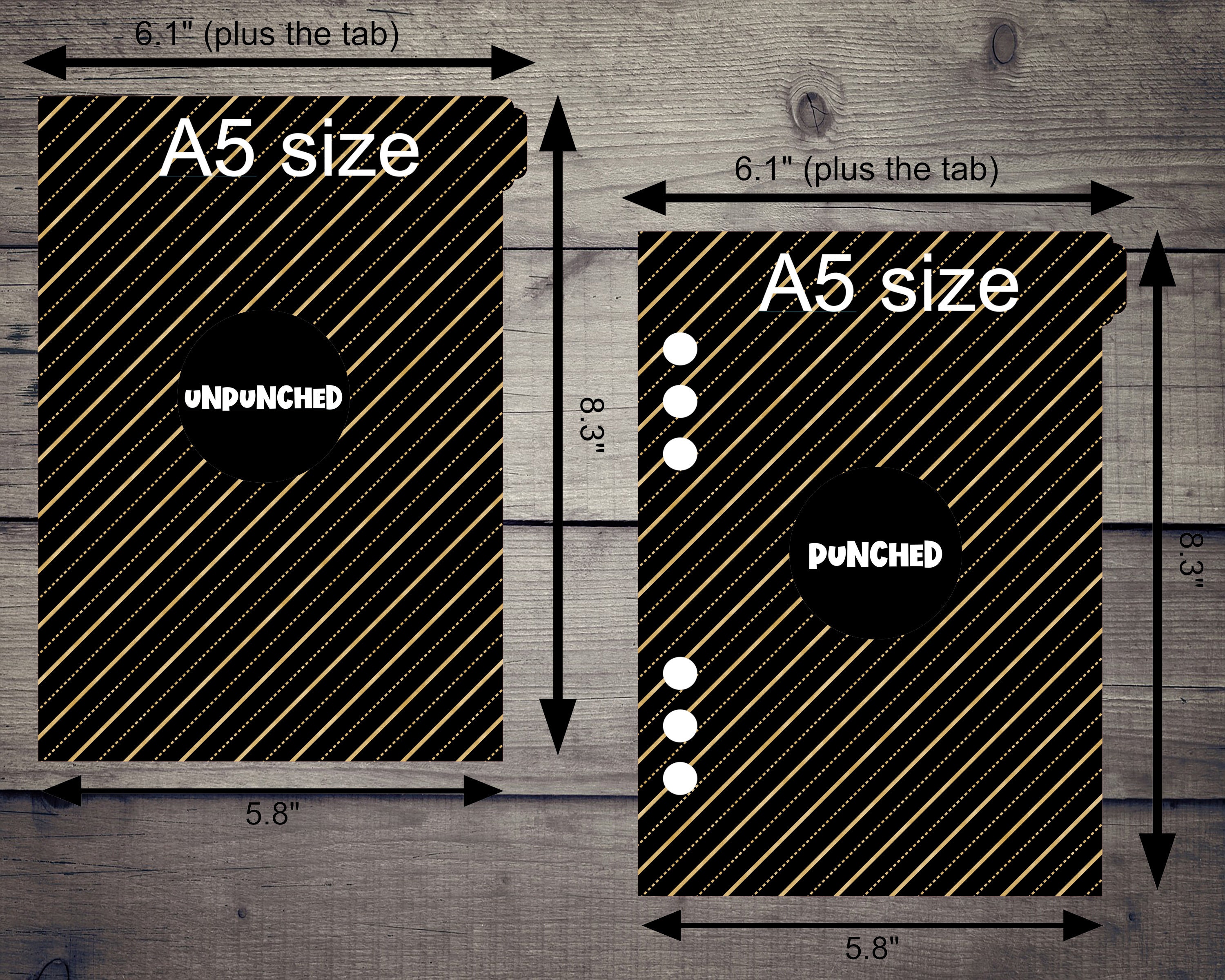 Autumn Umbrella | Set of 7 Planner Divider | Planner Index for Ring ...