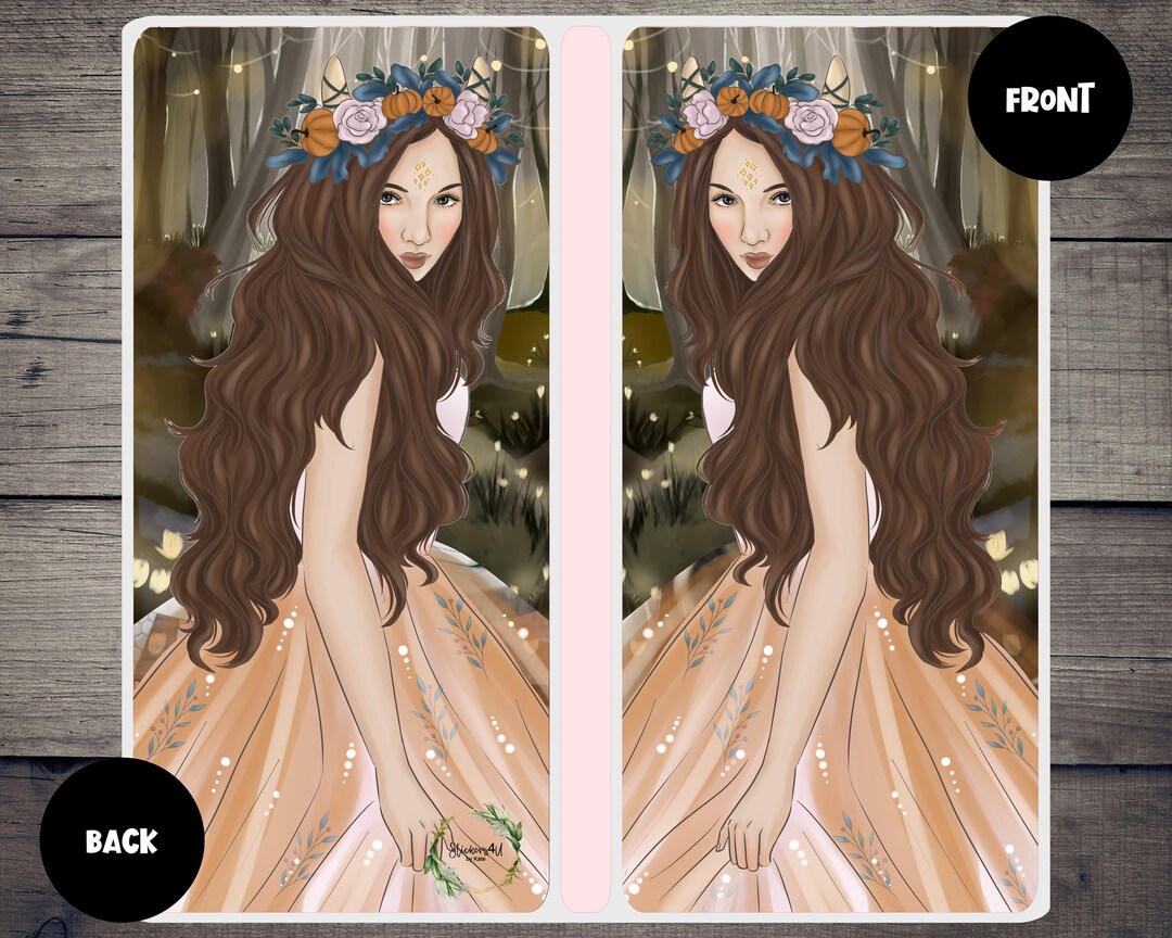 Forest Fairy Small Vinyl Sticker Album | Die Cuts Storage | Holographic ...
