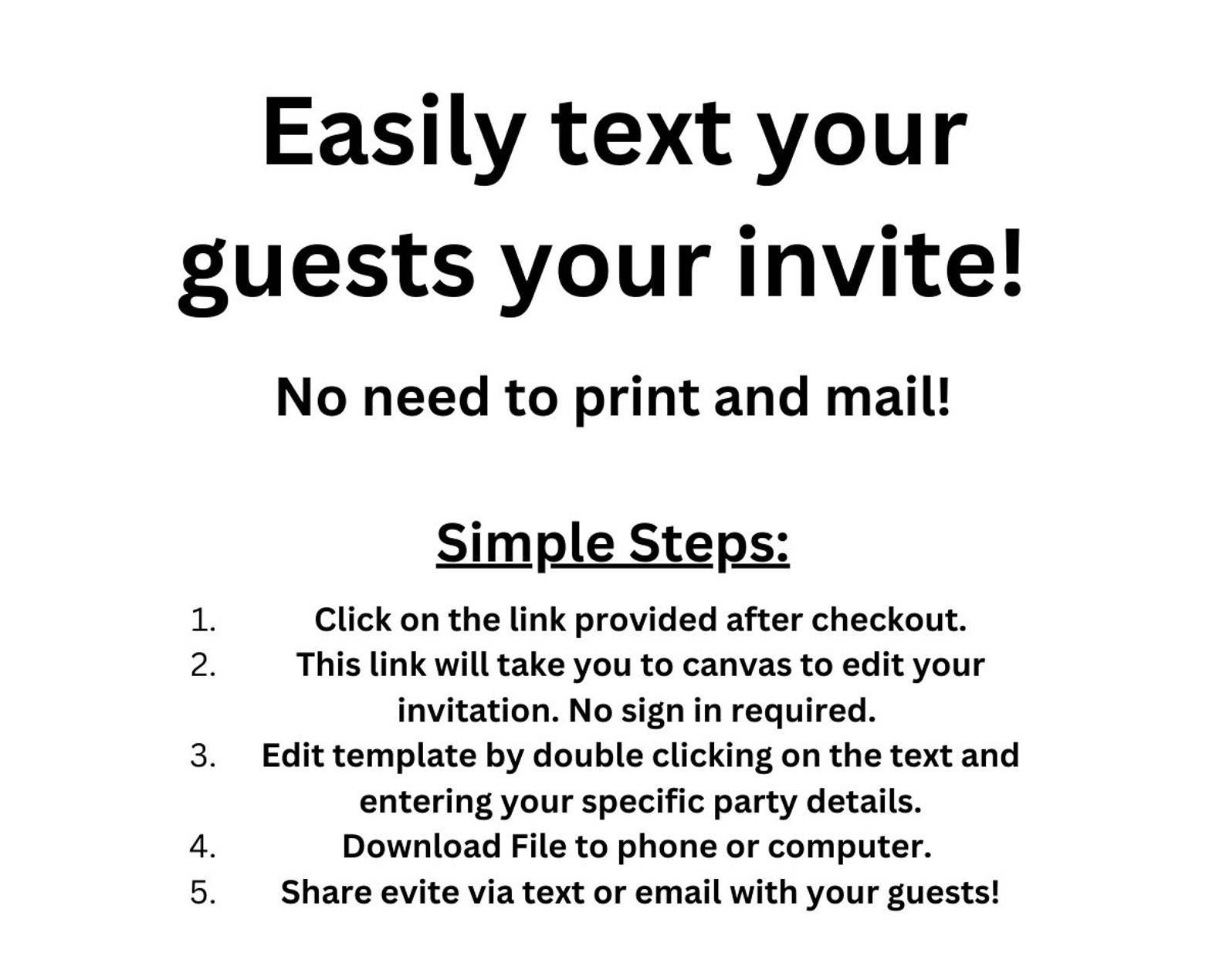 Construction Theme Birthday Party Digital Invite, Editable Caution Bday ...