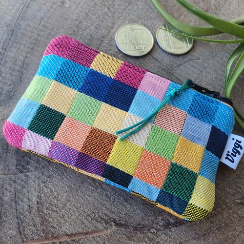 Mini Wallet Whale / Small Coin Purse / Tiny Zipper Pouch - Etsy