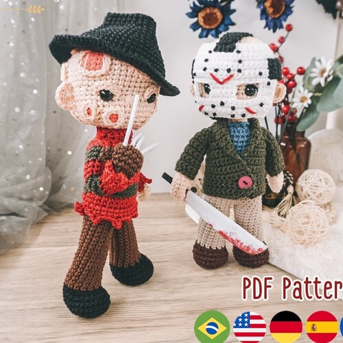 Jason Crochet Pattern amigurumi Pattern Photo Tutorial PDF - Etsy