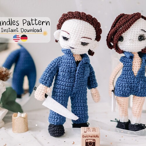Bundles Myers Set Crochet Pattern amigurumi Crochet Photo - Etsy