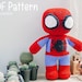Low Sew, Hero Spider Chibi PDF Pattern Instant Download (amigurumi ...