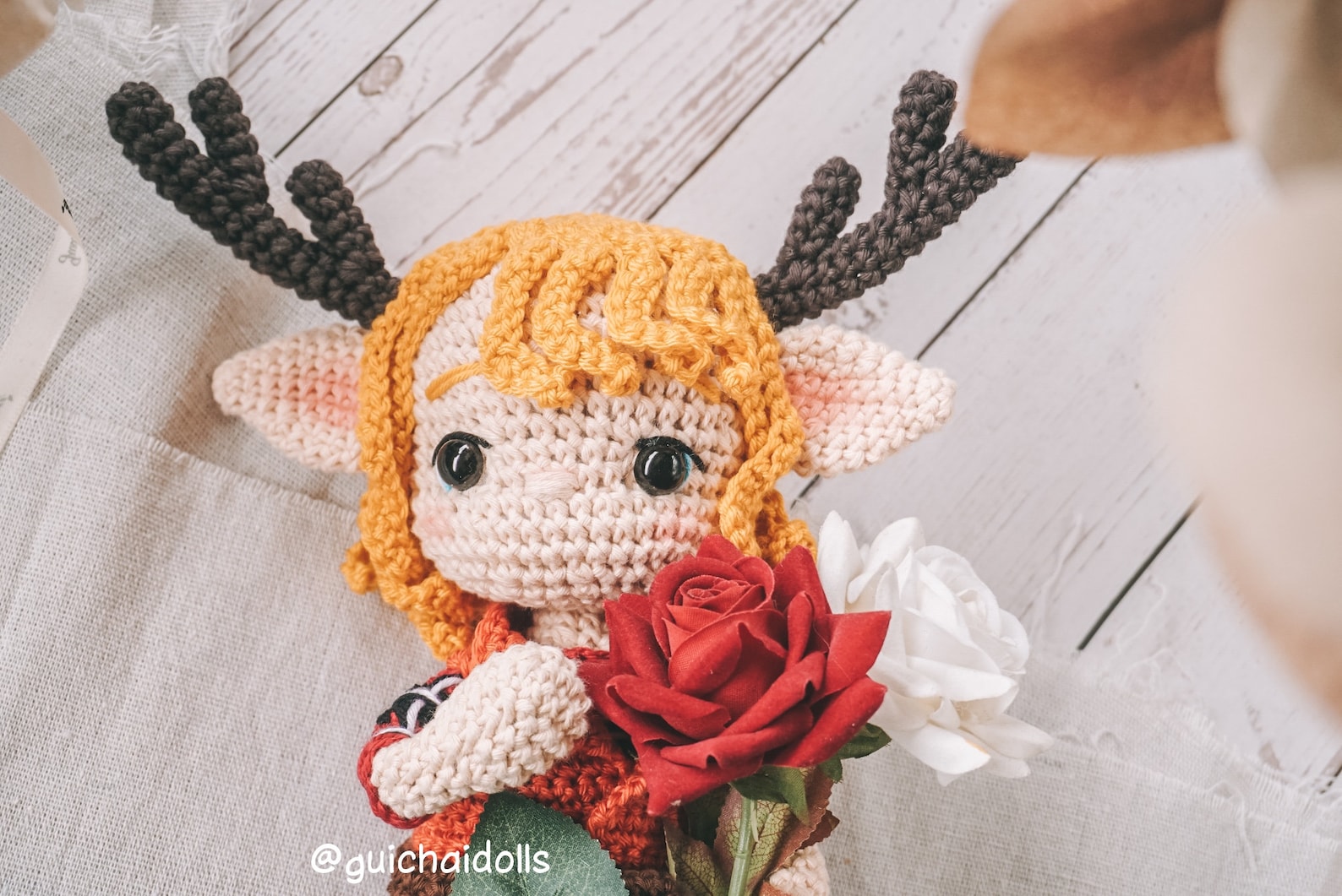Gus Deer Boy Crochet Pattern amigurumi Pattern Photo - Etsy