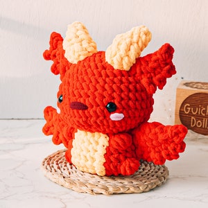 Low Sew, Little Dragon PDF Pattern (amigurumi Pattern, Crochet Pattern ...