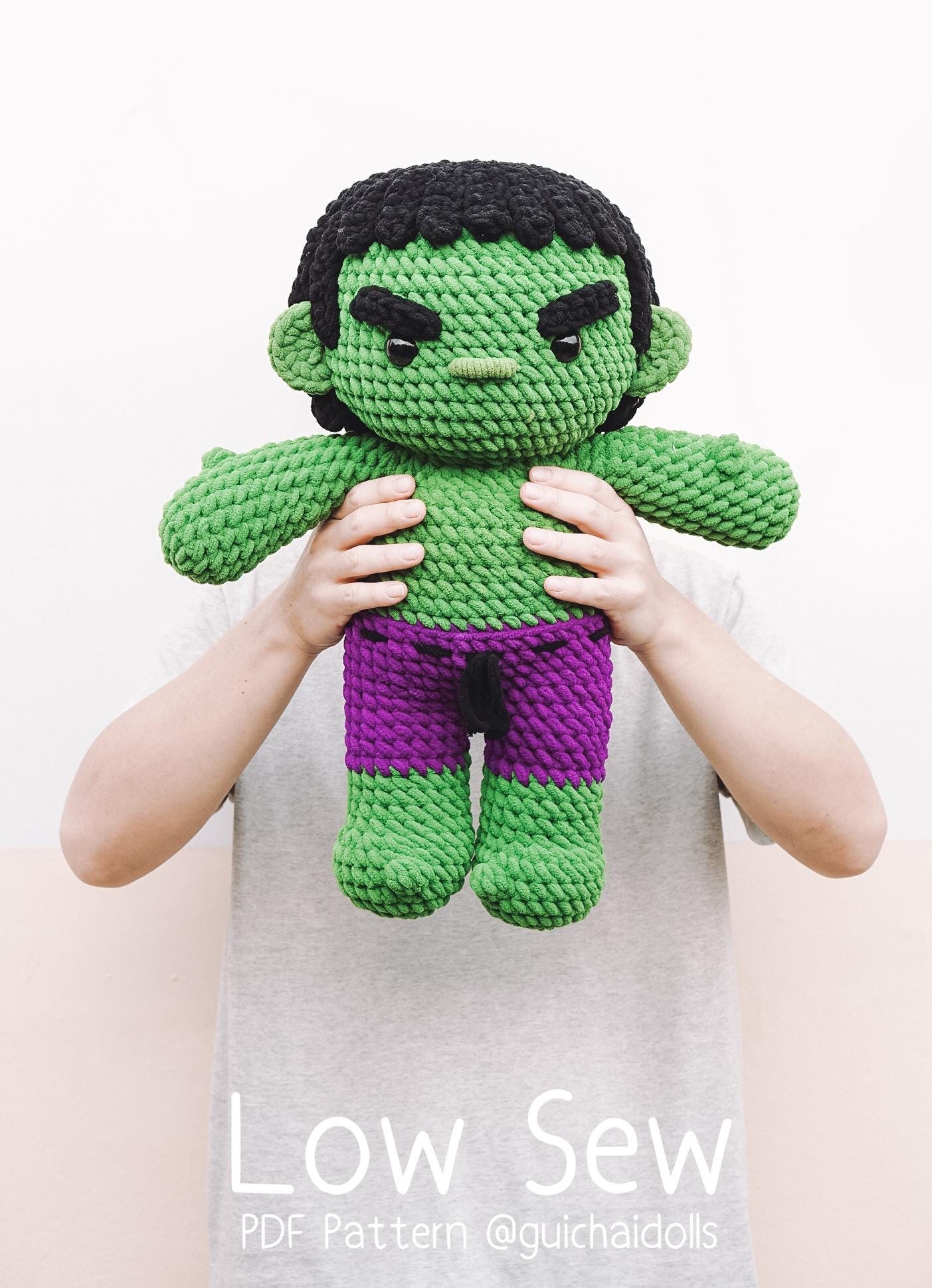 Low Sew, Chibi Angry Boy PDF Pattern Instant Download - Etsy